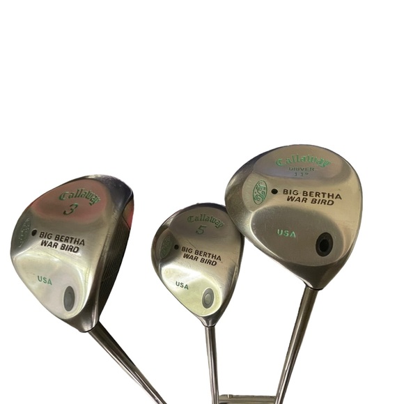 Callaway | Other | Callaway Big Bertha War Birds Driver 3 Wood 5 Wood ...